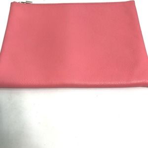 Hermes | Bags | Hermes Atout Gm Pouch Evercolor Womens Rose Azalee Pink ...